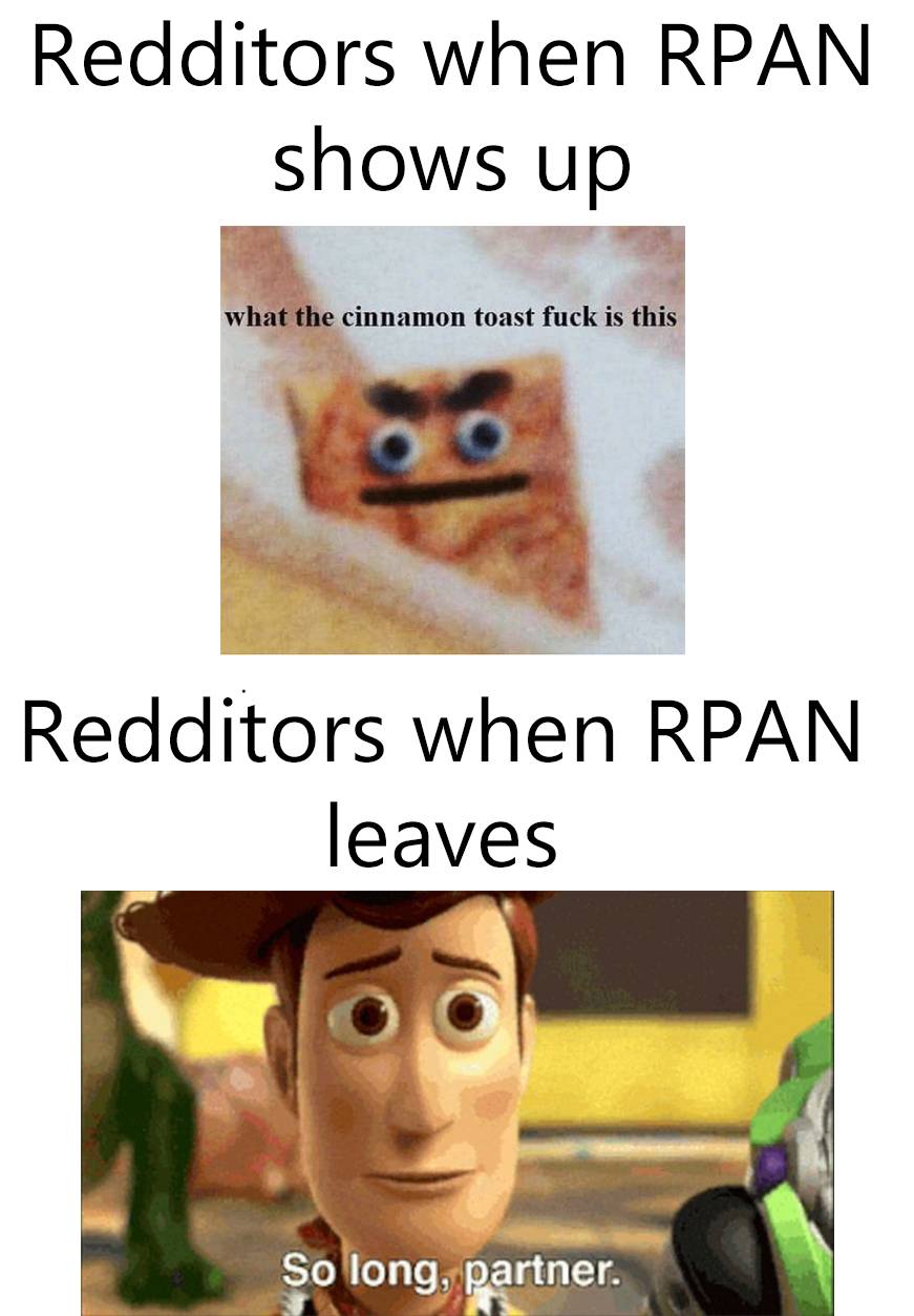 RPAN not being permanent is good and bad at the same time. | Scrolller