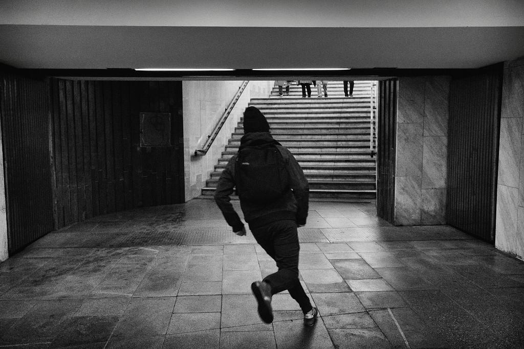 running away | Scrolller