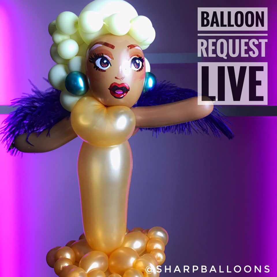 RuPaul as a balloon! | Scrolller