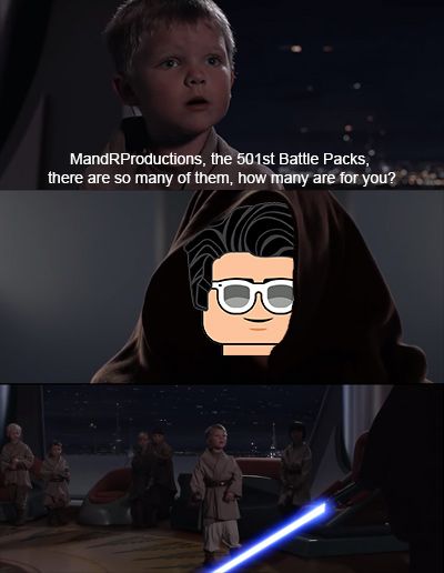 Ryan getting 501st battle packs | Scrolller