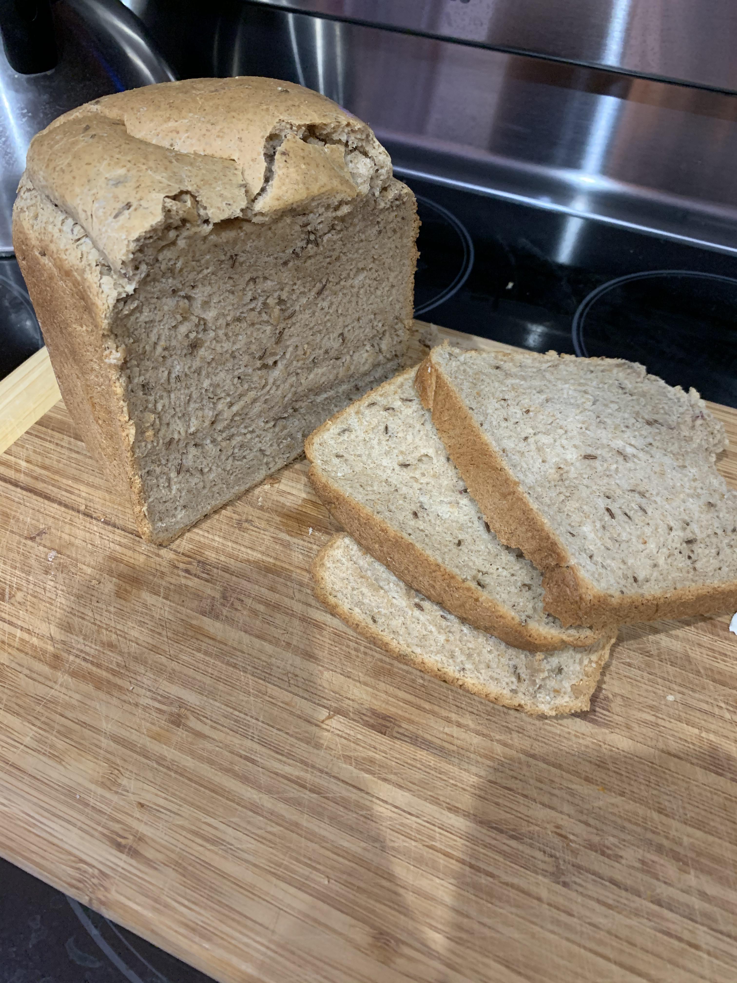 Rye bread with caraway seeds. | Scrolller