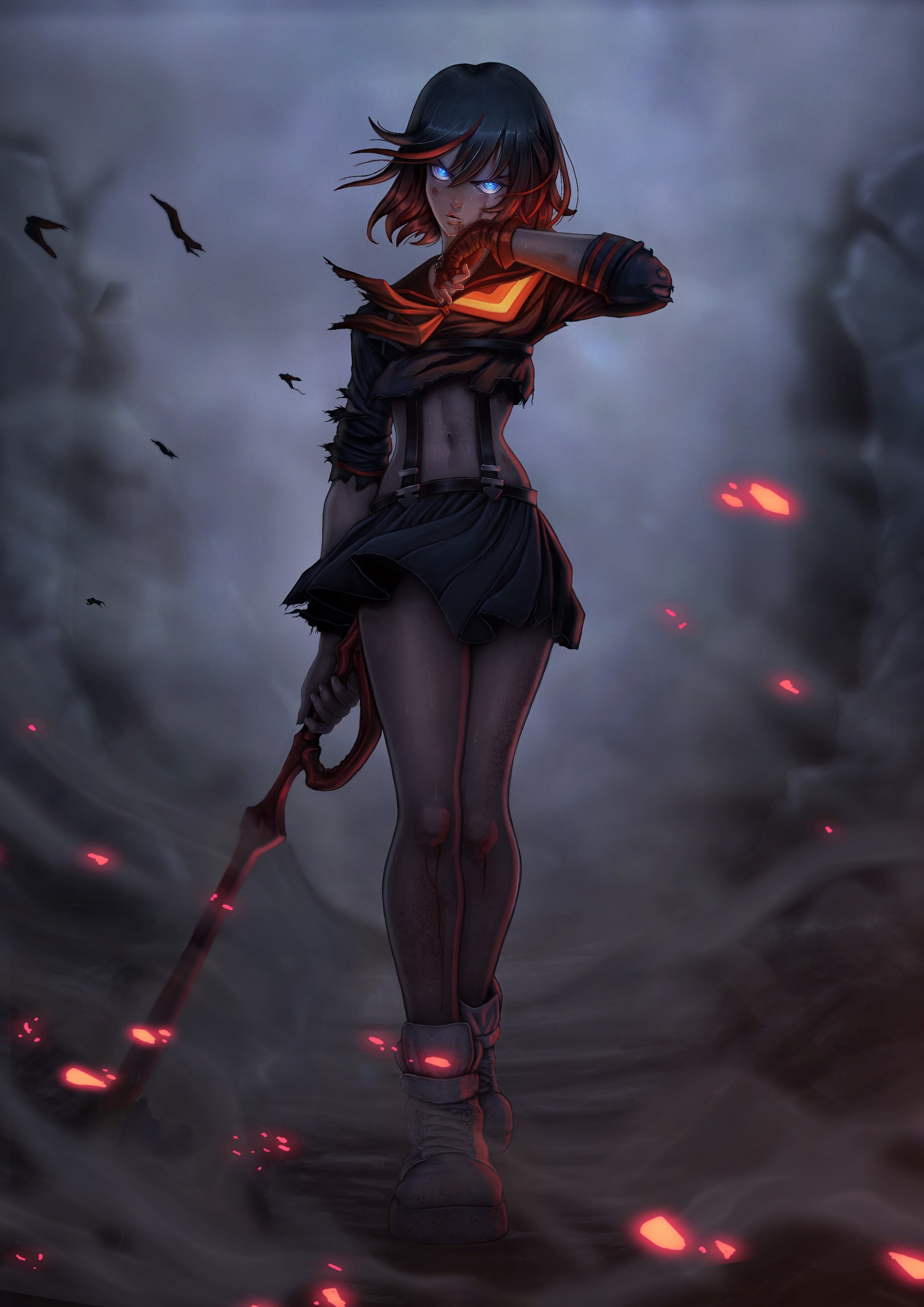 Ryuko Matoi By Jacob Noble Scrolller 0876