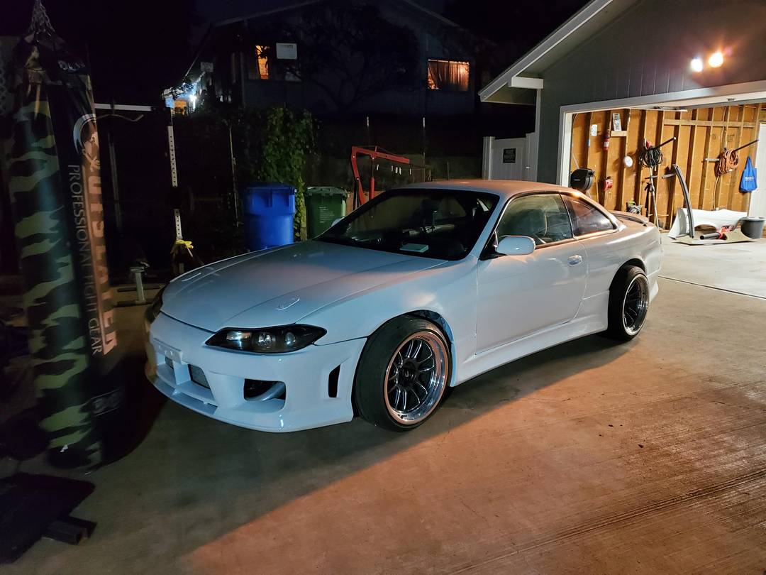 S14.5 one year on jackstands, motor swap and a paintjob later | Scrolller