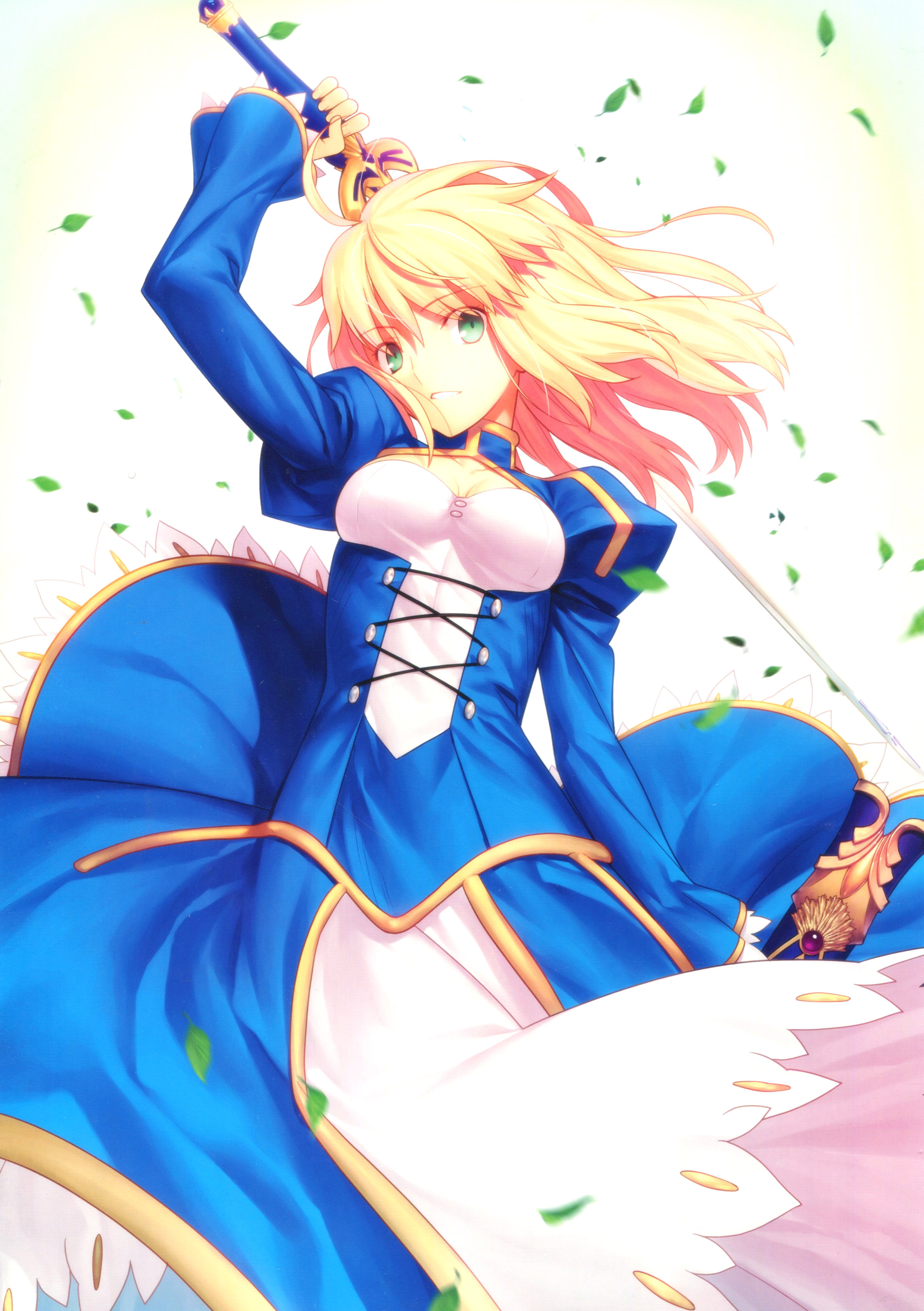 Saber with her hair down | Scrolller