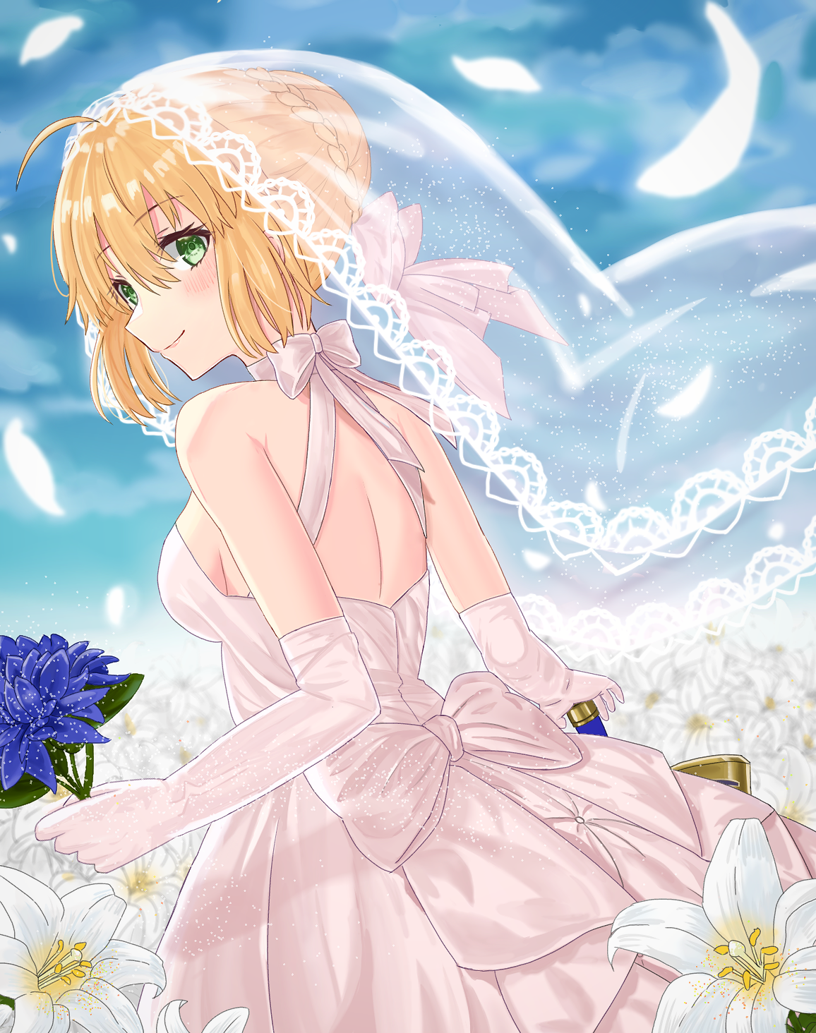 Saber's Wedding Day | Scrolller