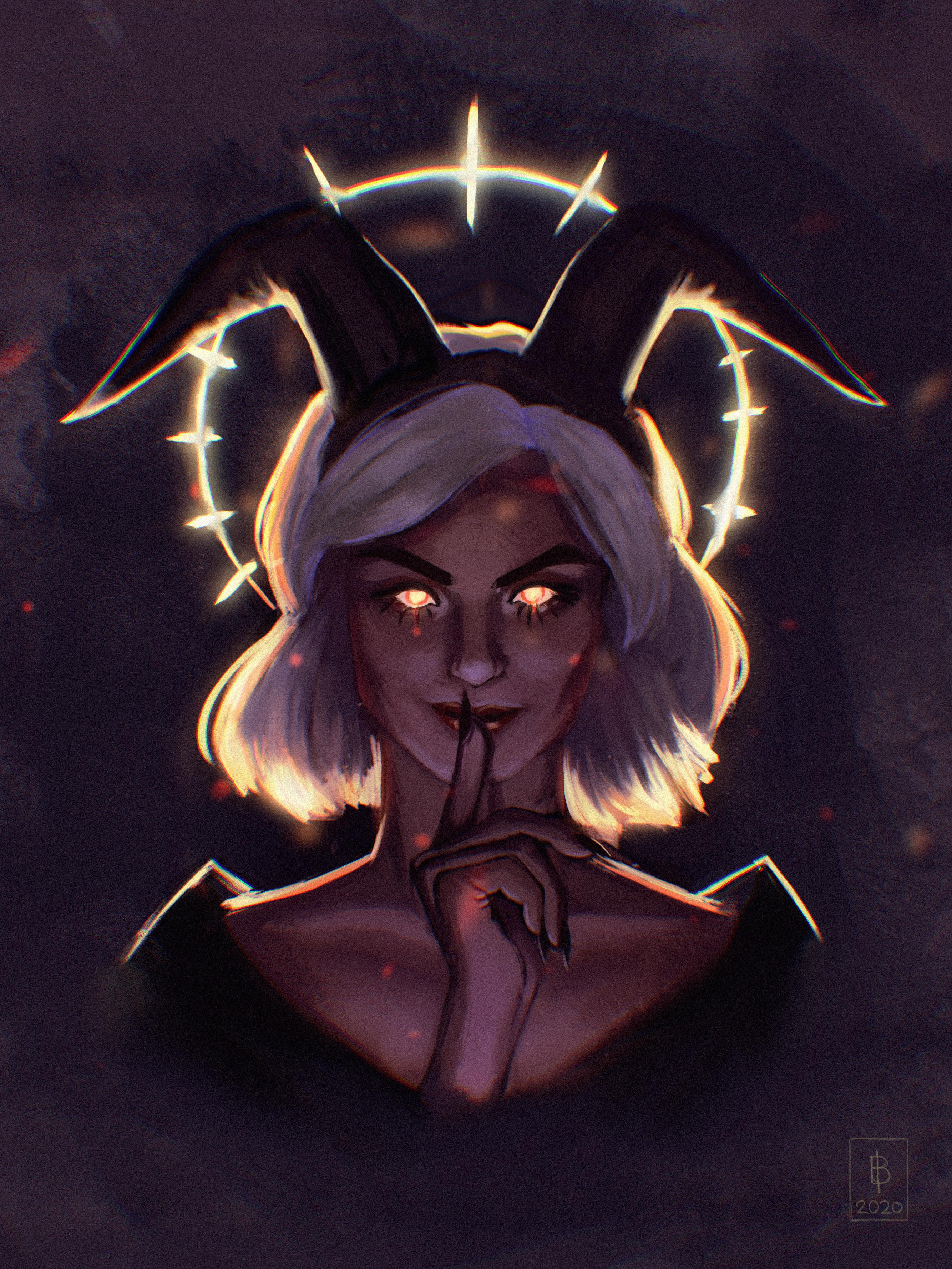 Sabrina Fanart that I painted a couple of weeks ago in anticipation for season 4! | Scrolller