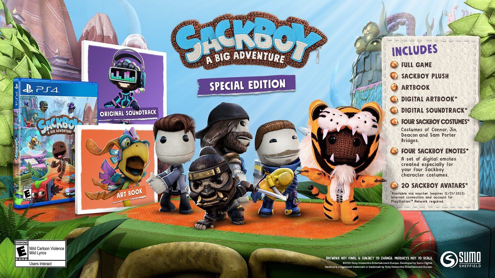 Sackboy A Big Adventure Special Edition | Scrolller