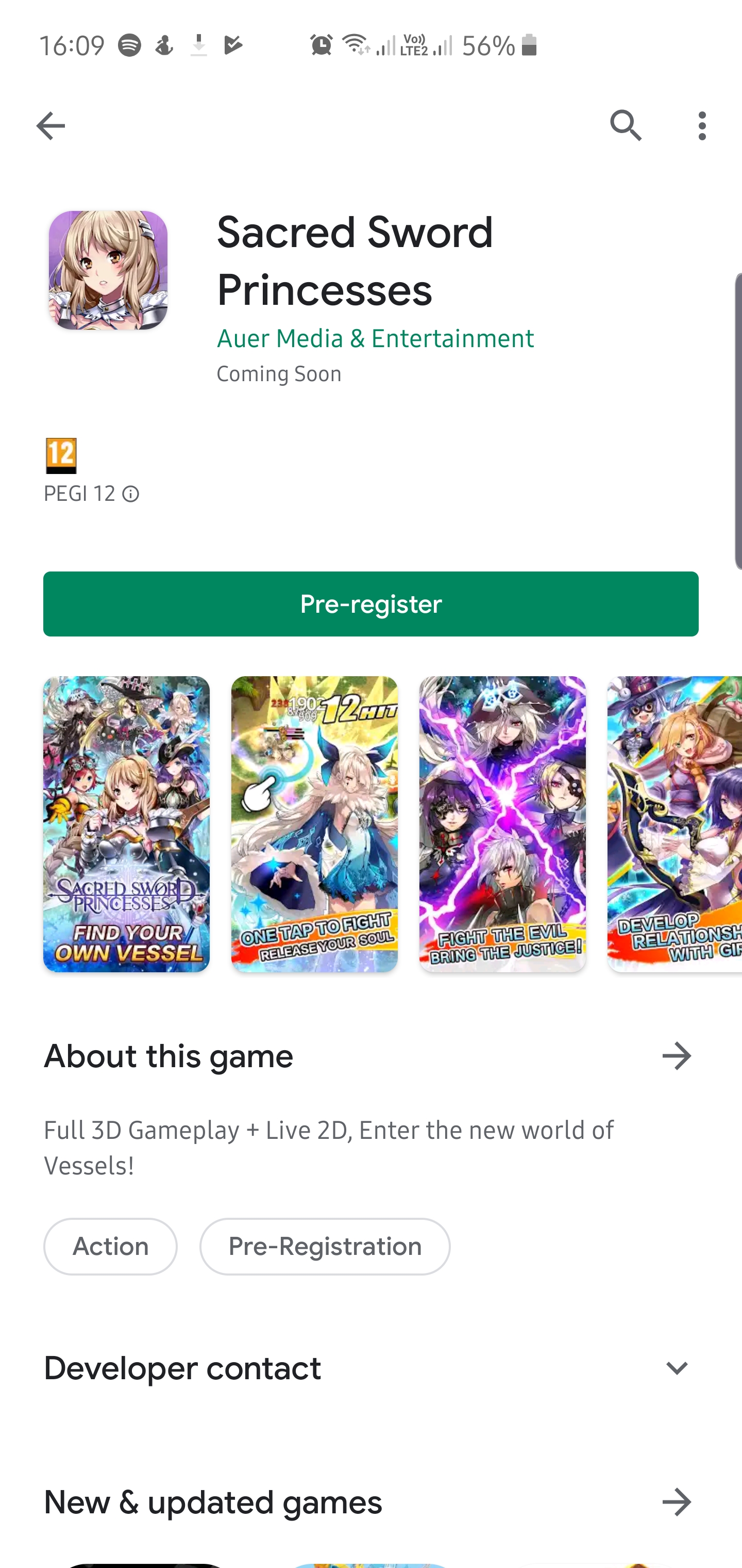 Sacred sword princess on Google play? | Scrolller
