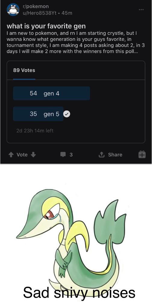 Sad snivy noises | Scrolller