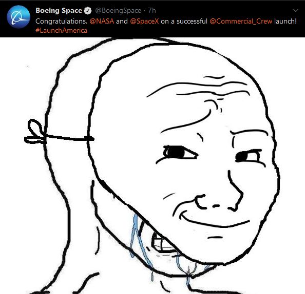 Sad Starliner noises | Scrolller