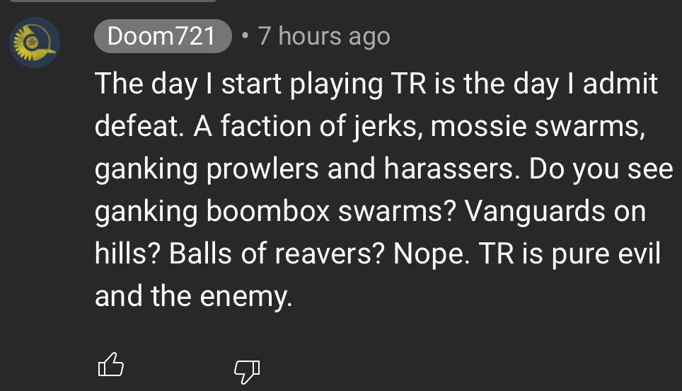 *Sad TR noises* | Scrolller