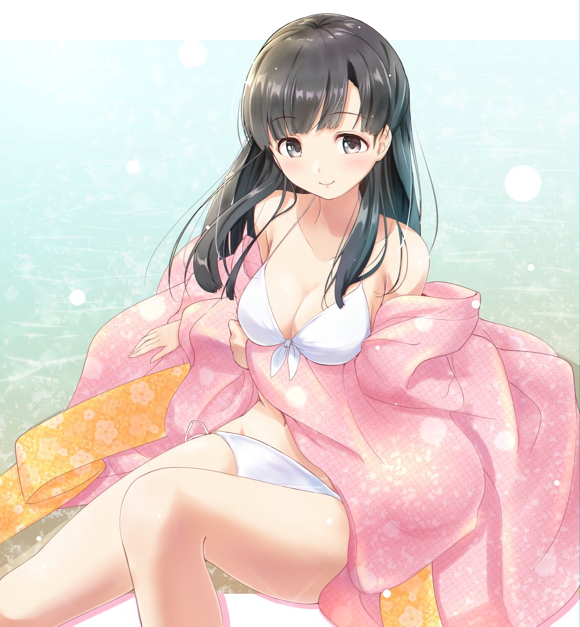 Sae wearing a Bikini under her Kimono | Scrolller