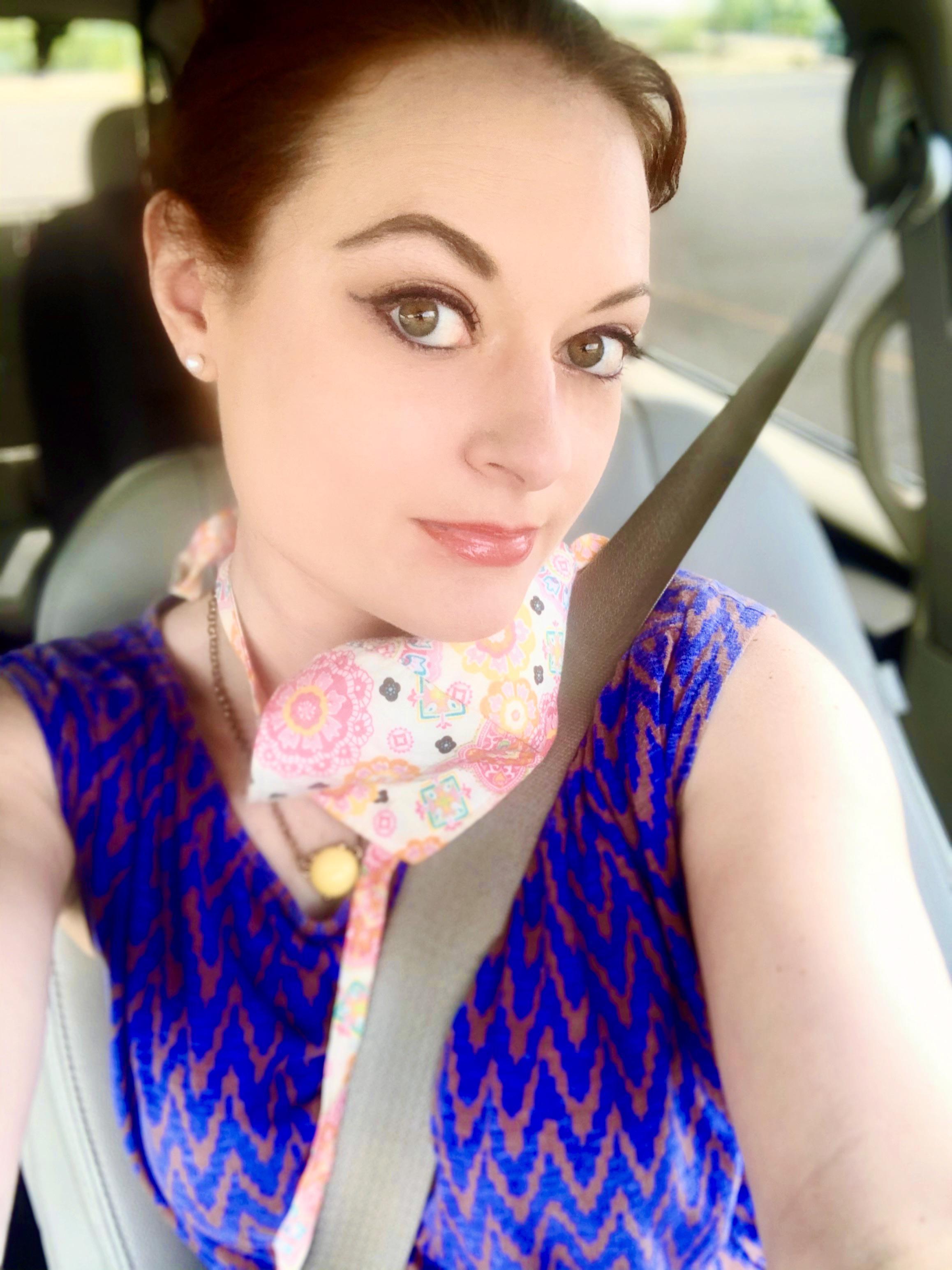 Safety first - mask and seatbelt! | Scrolller