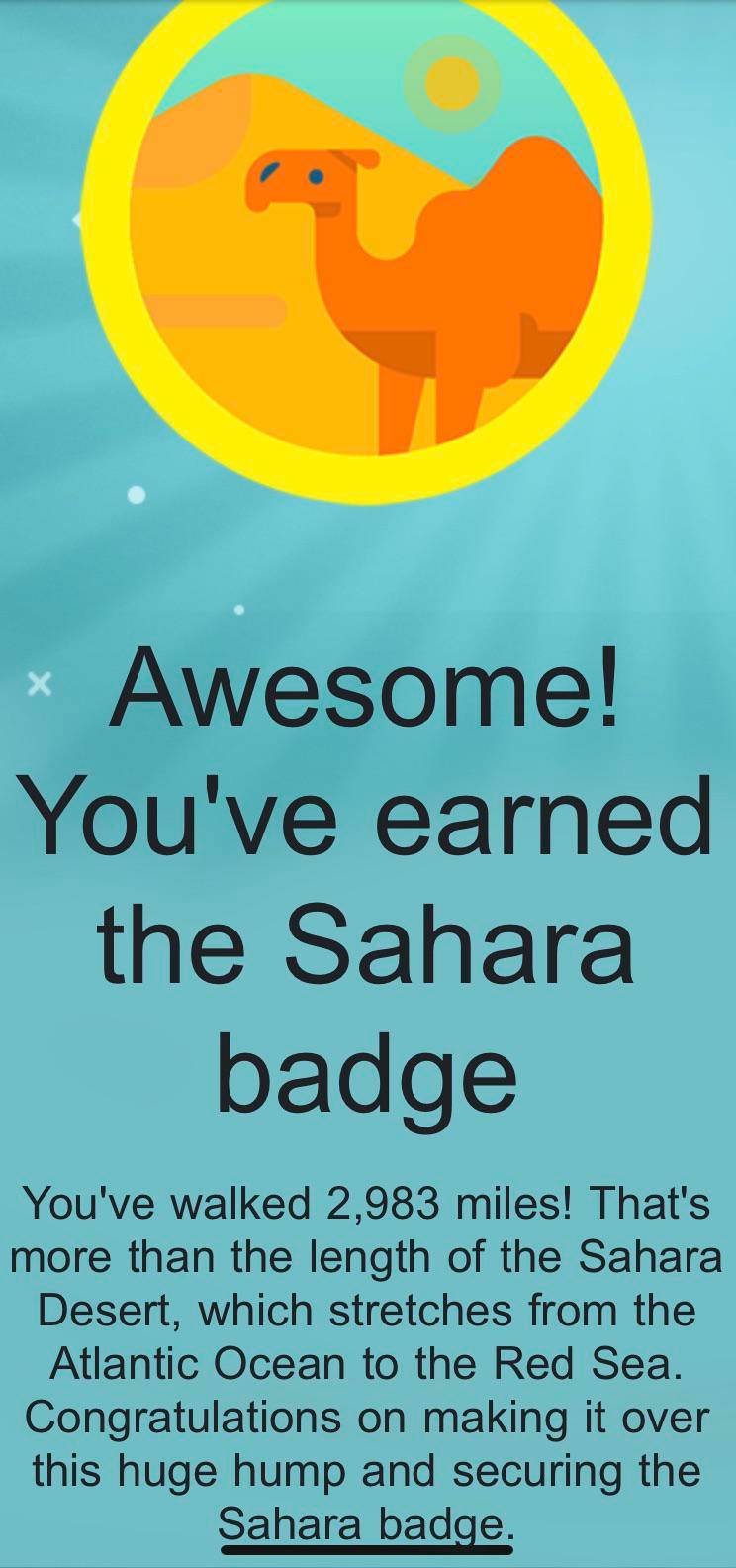 Sahara Badge! | Scrolller