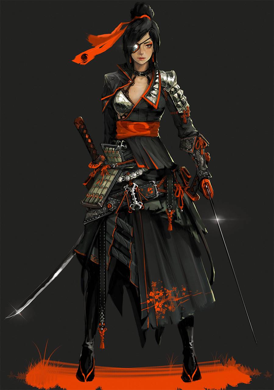 Samurai by Kyung Han Kim | Scrolller