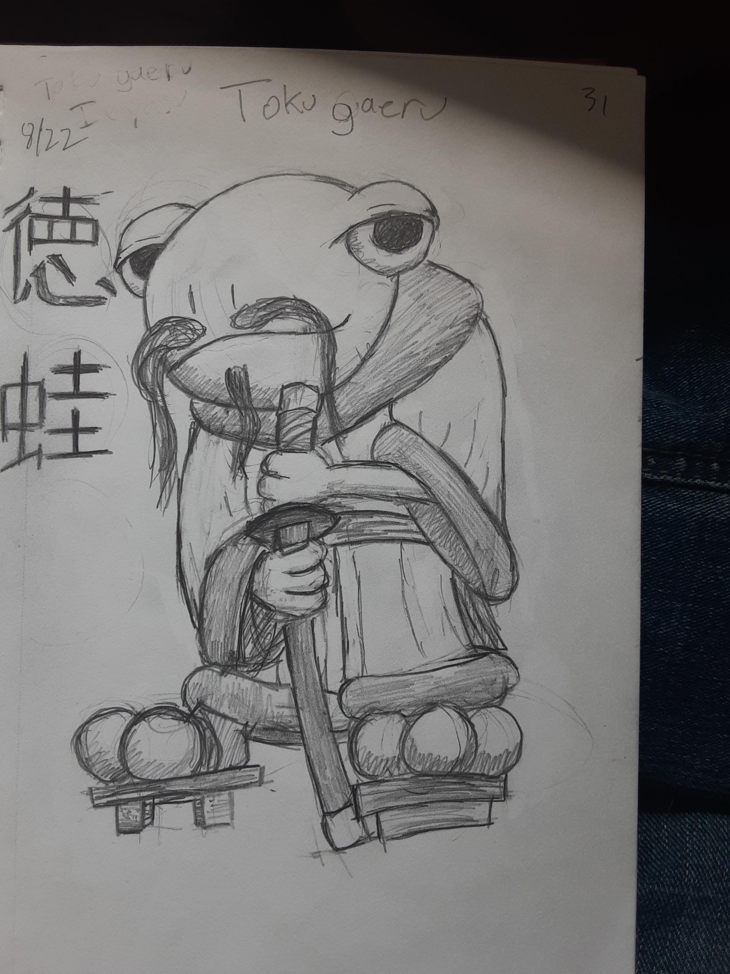 Samurai Frog | Scrolller