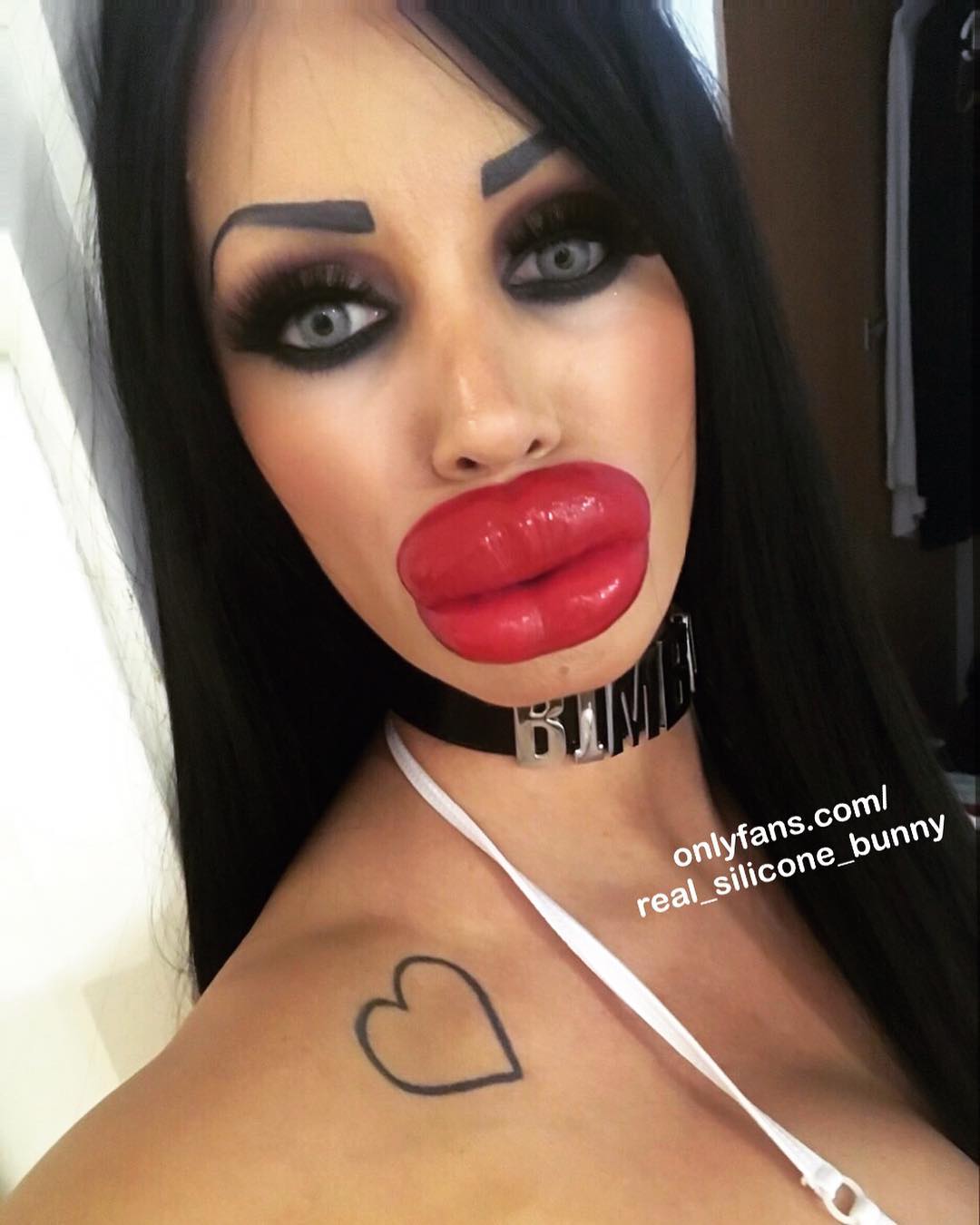 Sanja Jojic (Silicone Bunny) in red | Scrolller