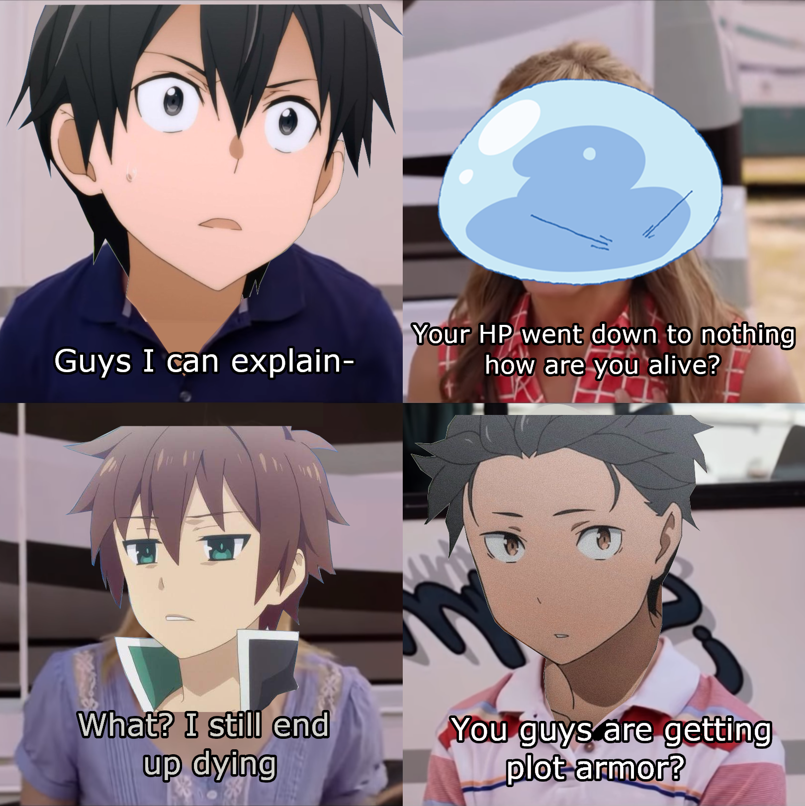 SAO | Reincarnated as a Slime | Konosuba | Re:ZERO | Scrolller