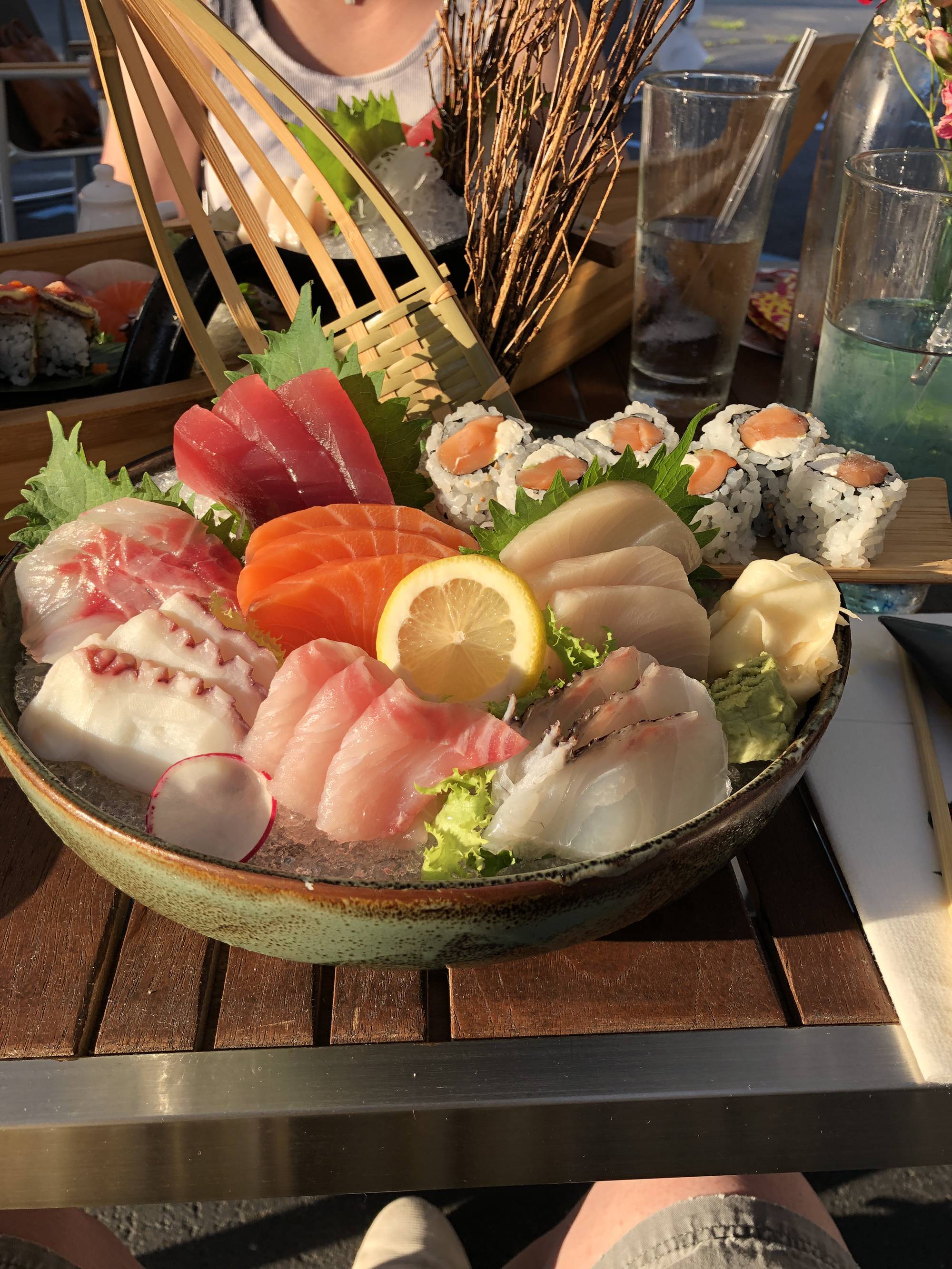 Sashimi under the tent | Scrolller