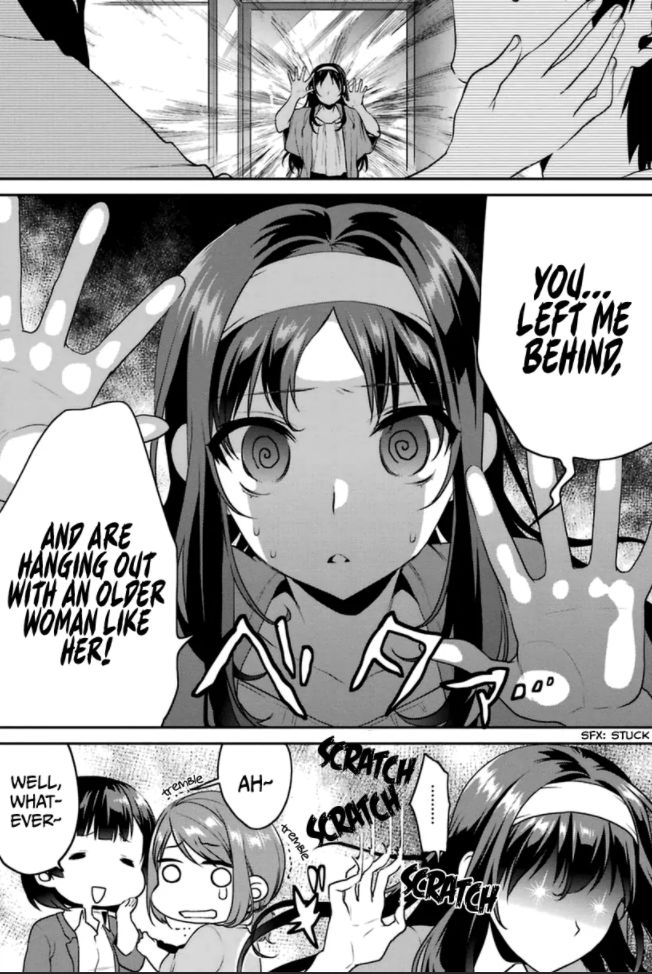 Sasuga Utaha Senpai... She got even SCARIER! Daily cute Utaha pics from Koisuru Metronome #33 ...