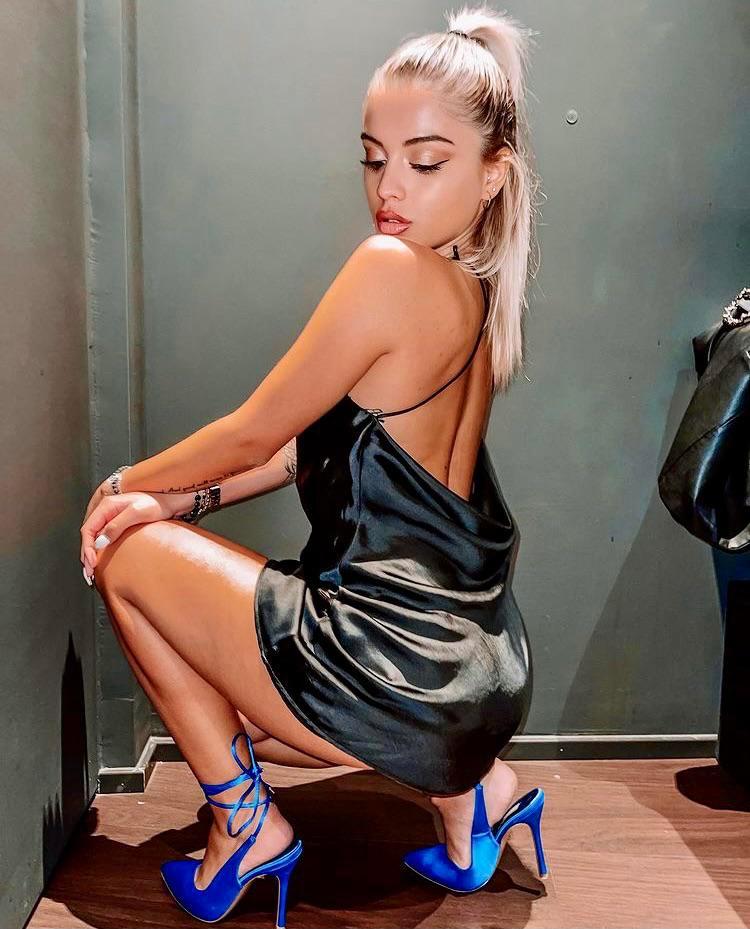 Satin dress | Scrolller