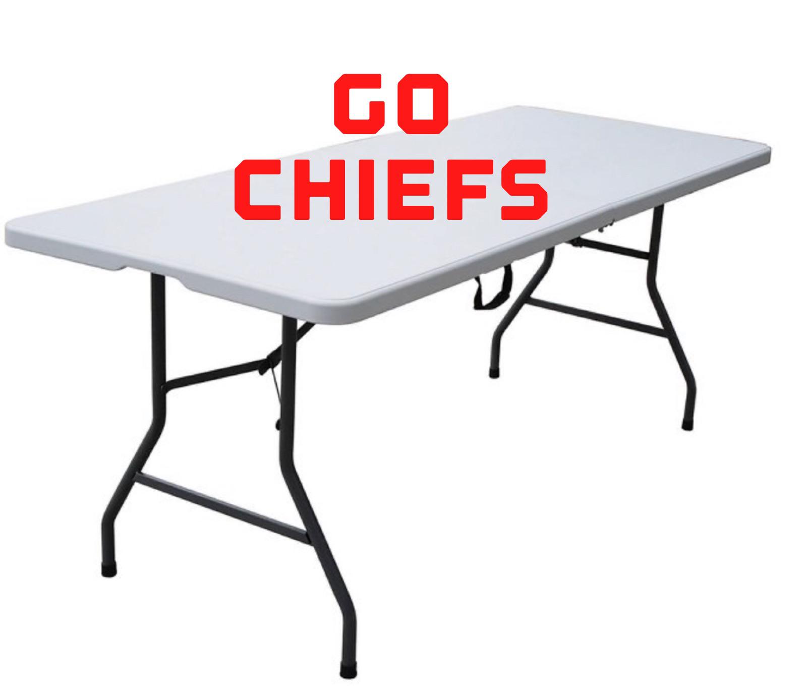 Save a table. Go Chiefs! | Scrolller