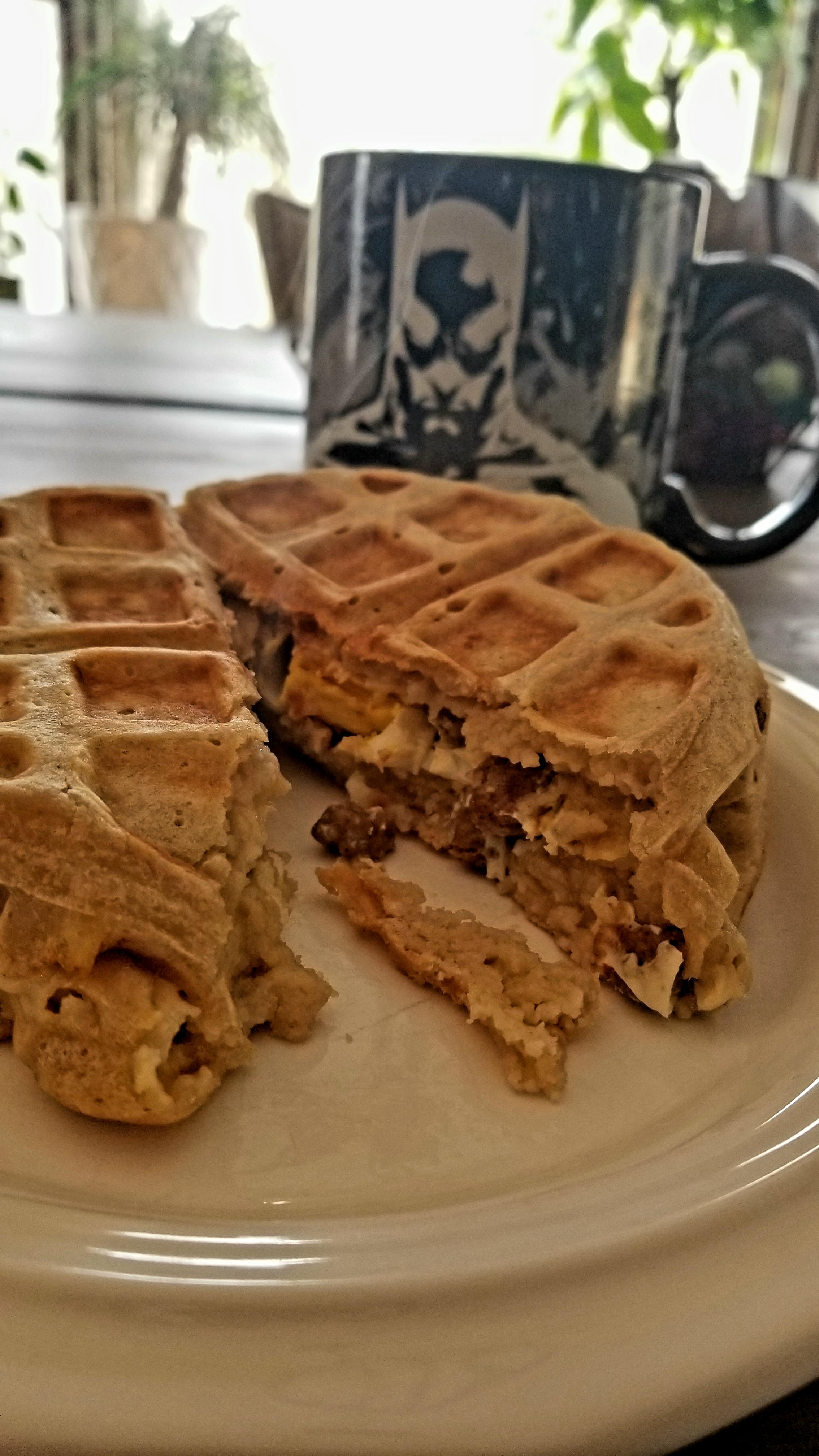Savory Stuffed Waffles | Scrolller