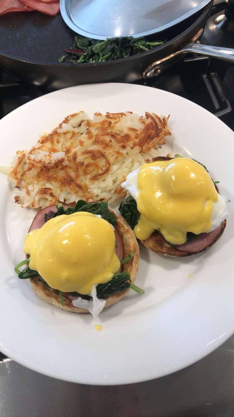 Saw another Eggs Benedict post - had to post my first time making as well. | Scrolller