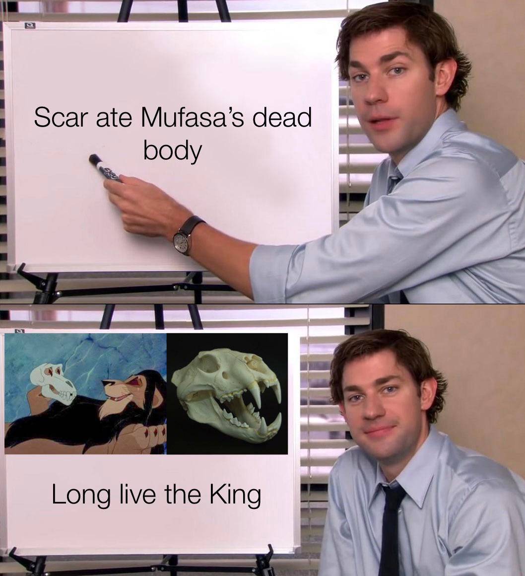 “Scar help me”- Scar helped himself | Scrolller