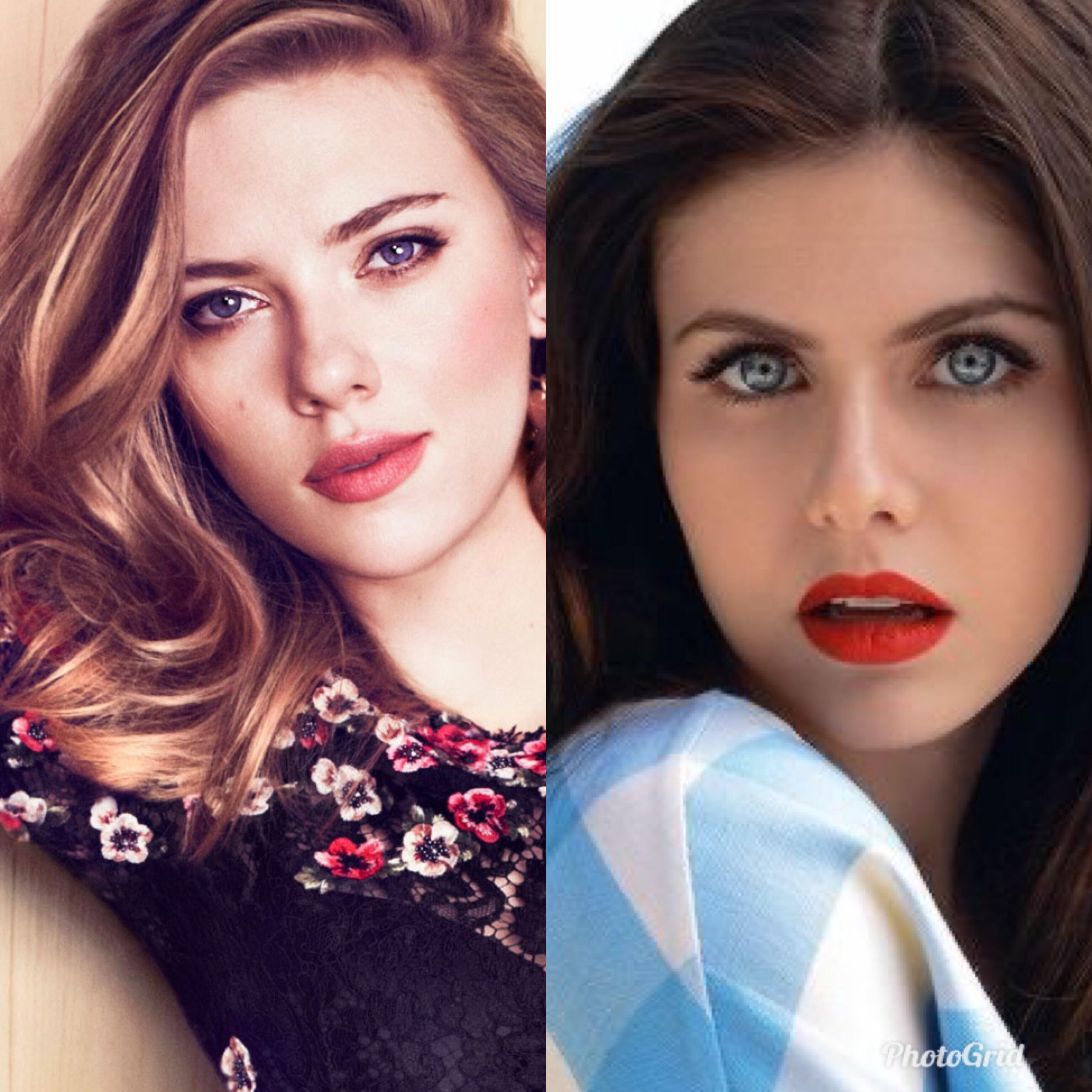 Scarlett Johansson Vs Alexandra Daddario Scrolller 7447
