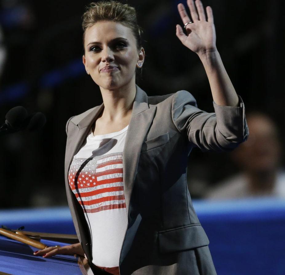 Scarlett Johansson's politics make me stroke to her extra hard | Scrolller