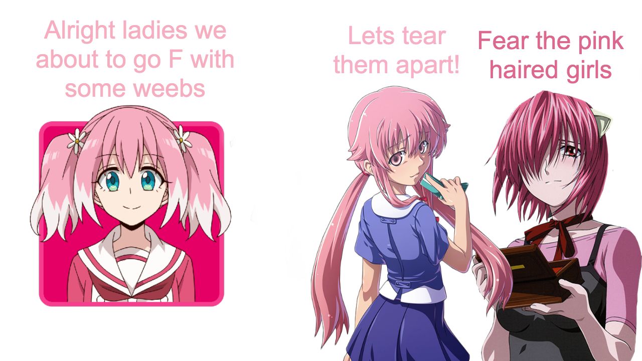 Scary Pink Haired Girls messing with weebs | Scrolller