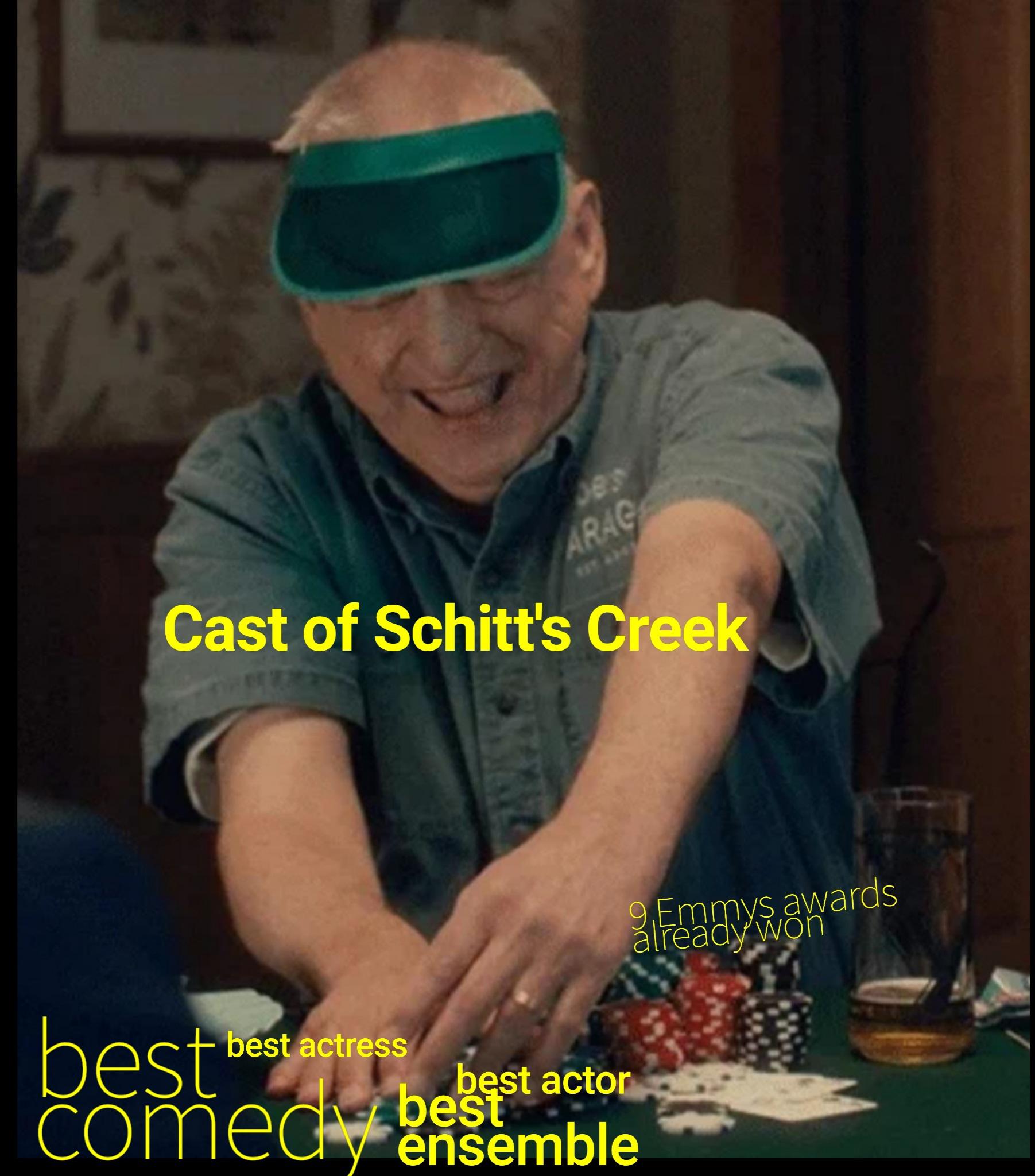 Schitt's Creek for the Sweep. | Scrolller