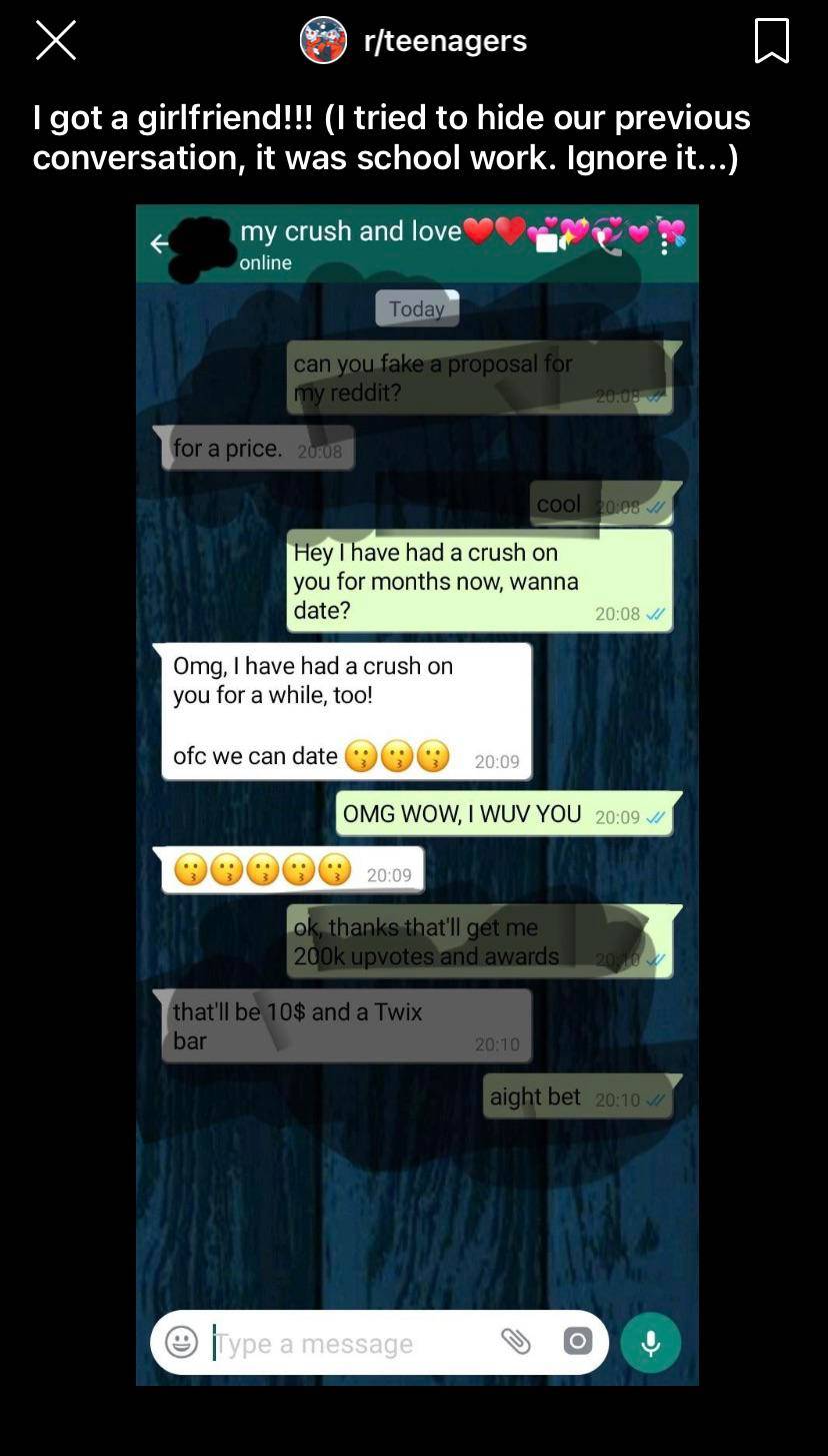 School work? | Scrolller