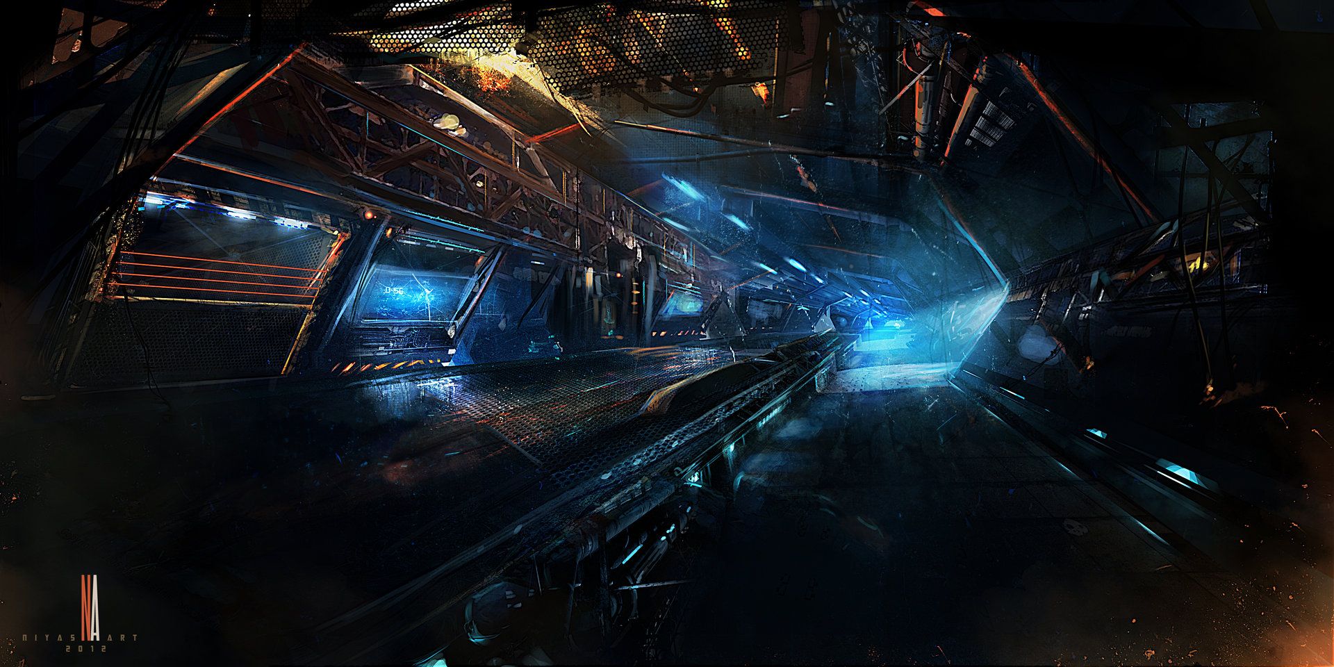 Scifi station by Niyas ck | Scrolller