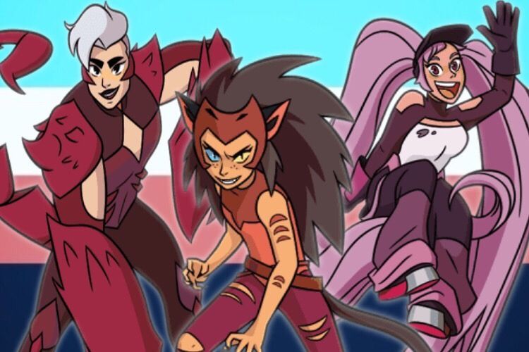 Scorpia, Catra, Entrapta (She-Ra 2018) | Scrolller