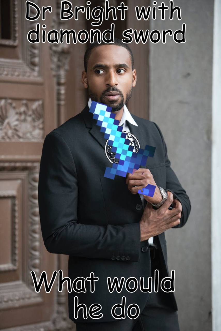 SCP x Minecraft crossover: Dr Bright creating diamond sword with SCP 914 | Scrolller