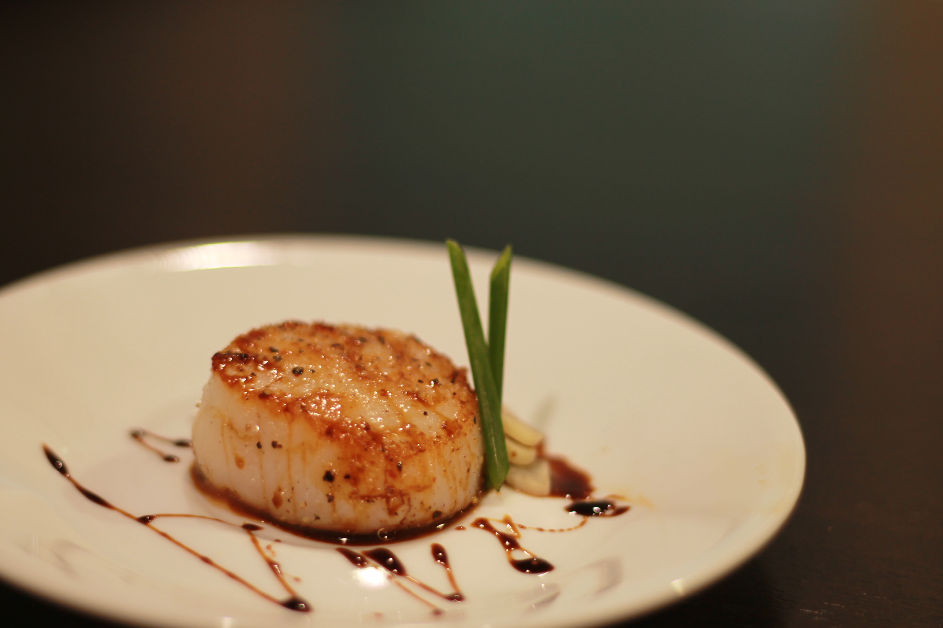 Seared Scallop with Citrus-Soy Glaze [Homemade] | Scrolller