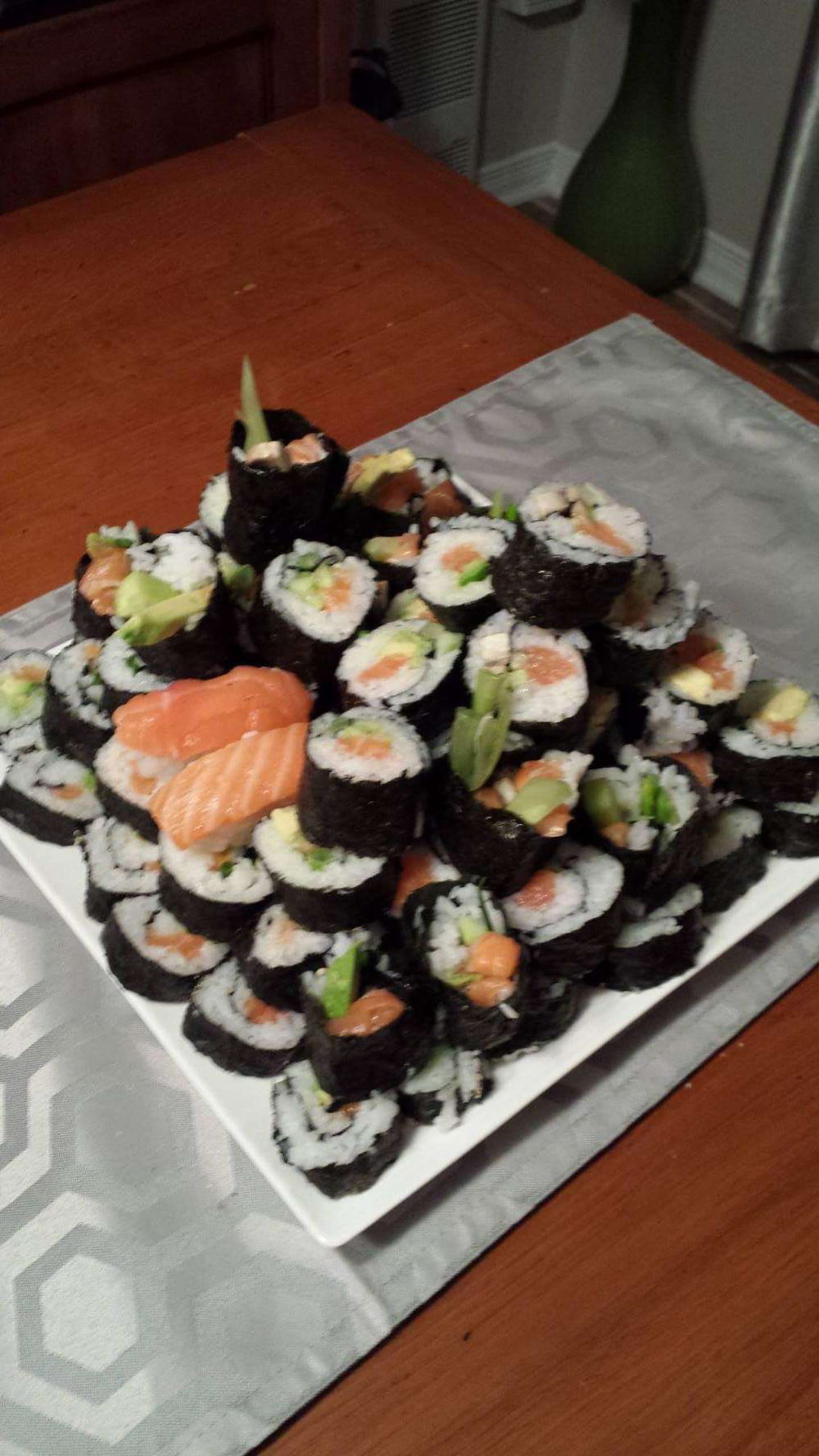 Second attempt at making sushi! | Scrolller