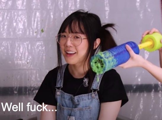 seconds before lily got slimed | Scrolller