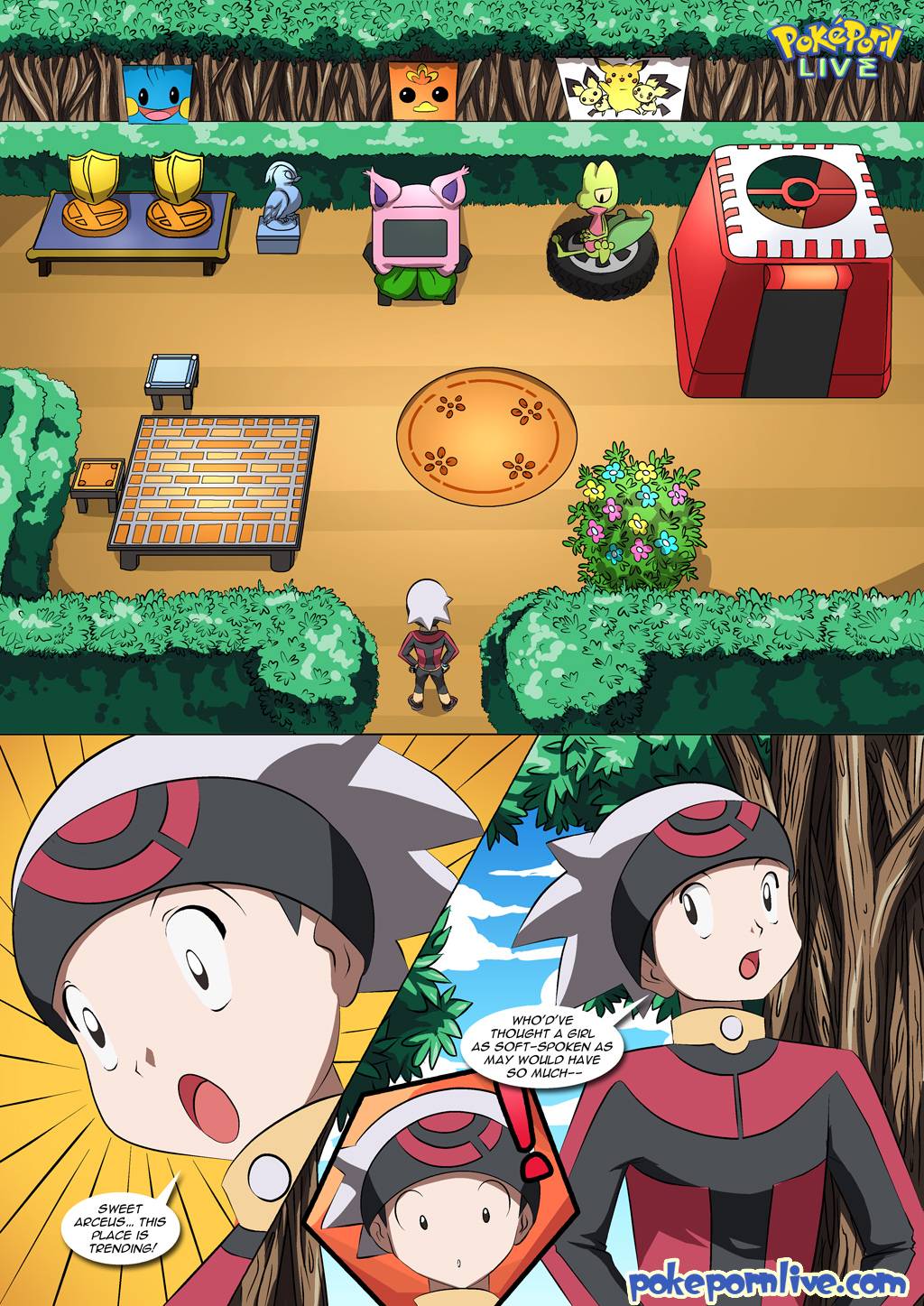 Secret Bases so far by Palcomix. [Trainer] | Scrolller