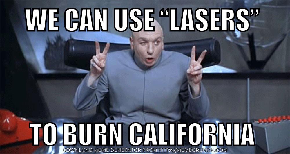 “Secret Jewish space lasers” | Scrolller