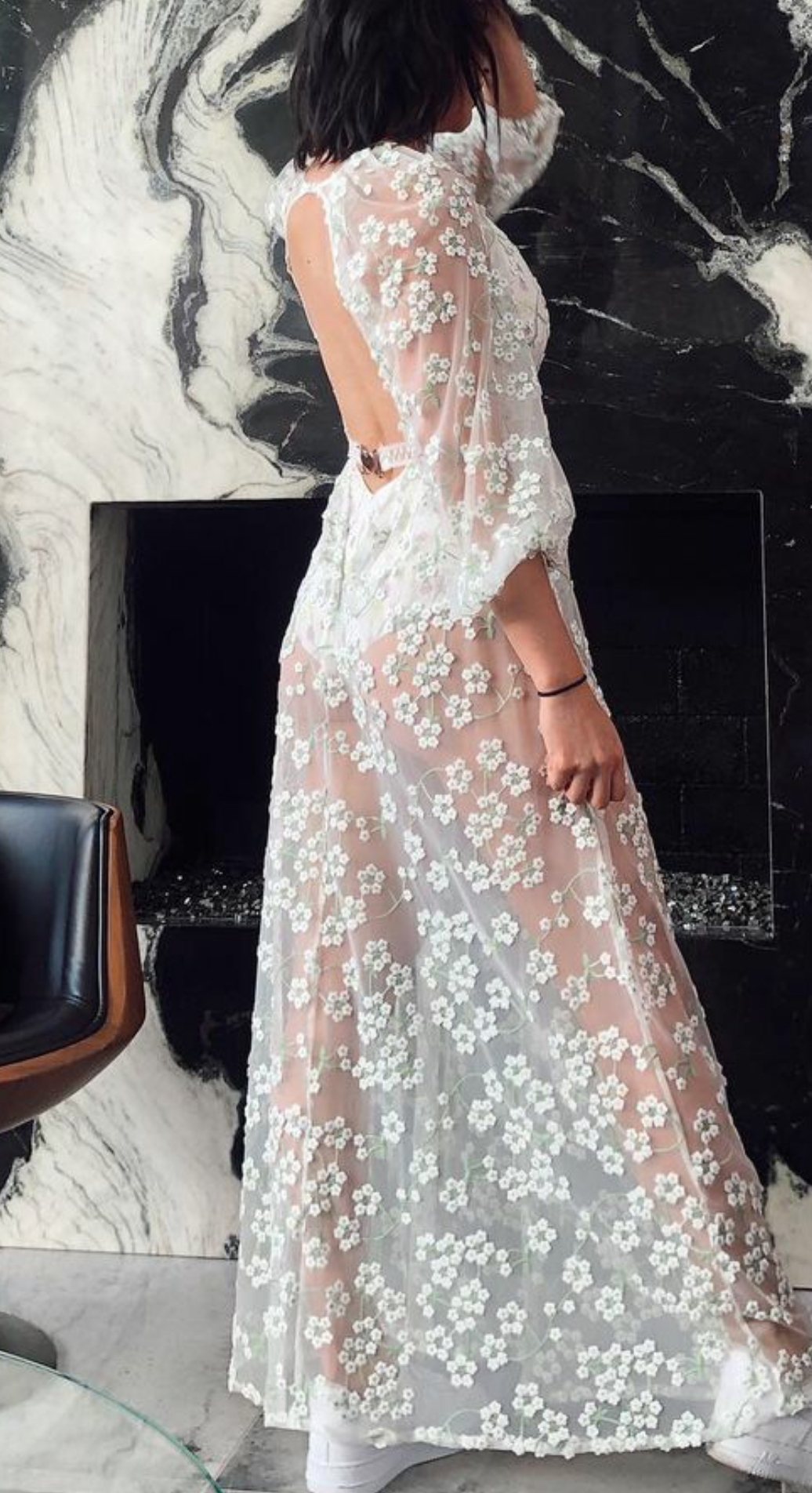See Through Dress Scrolller