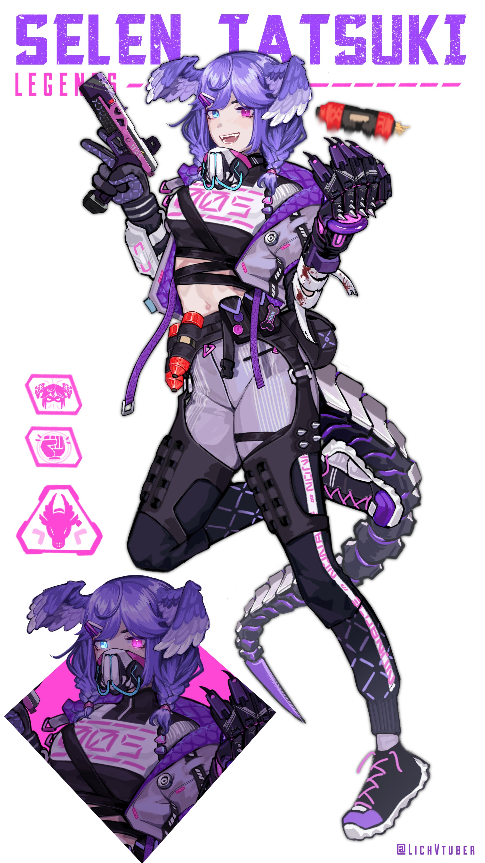 Selen Tatsuki. (LichVtuber) | Scrolller