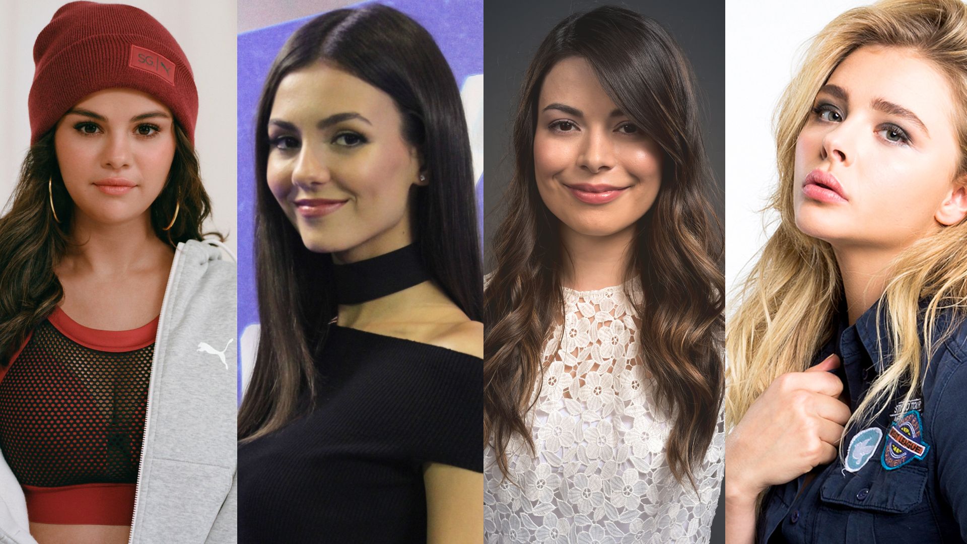 Selena Gomez, Victoria Justice, Miranda Cosgrove, Chloe Grace Moretz ...