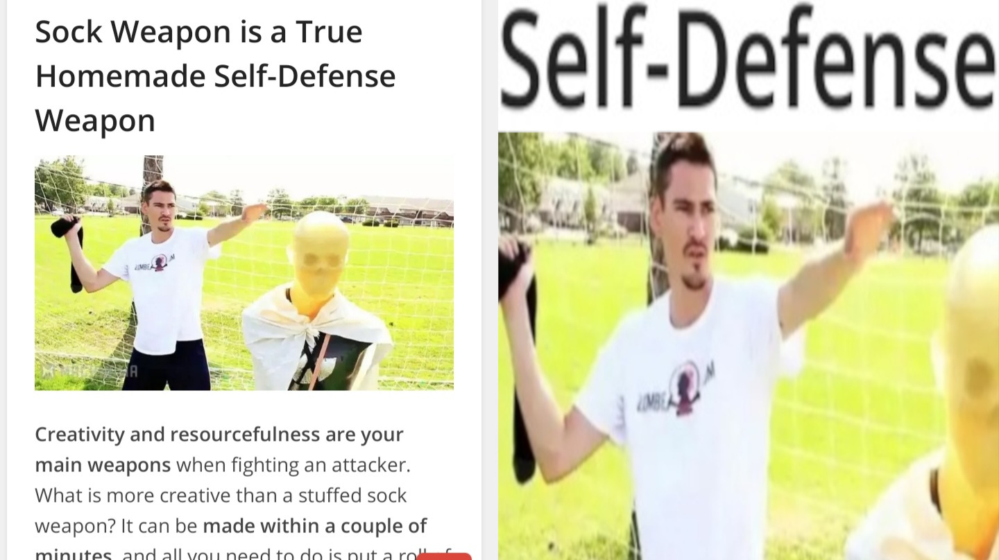 self defense | Scrolller