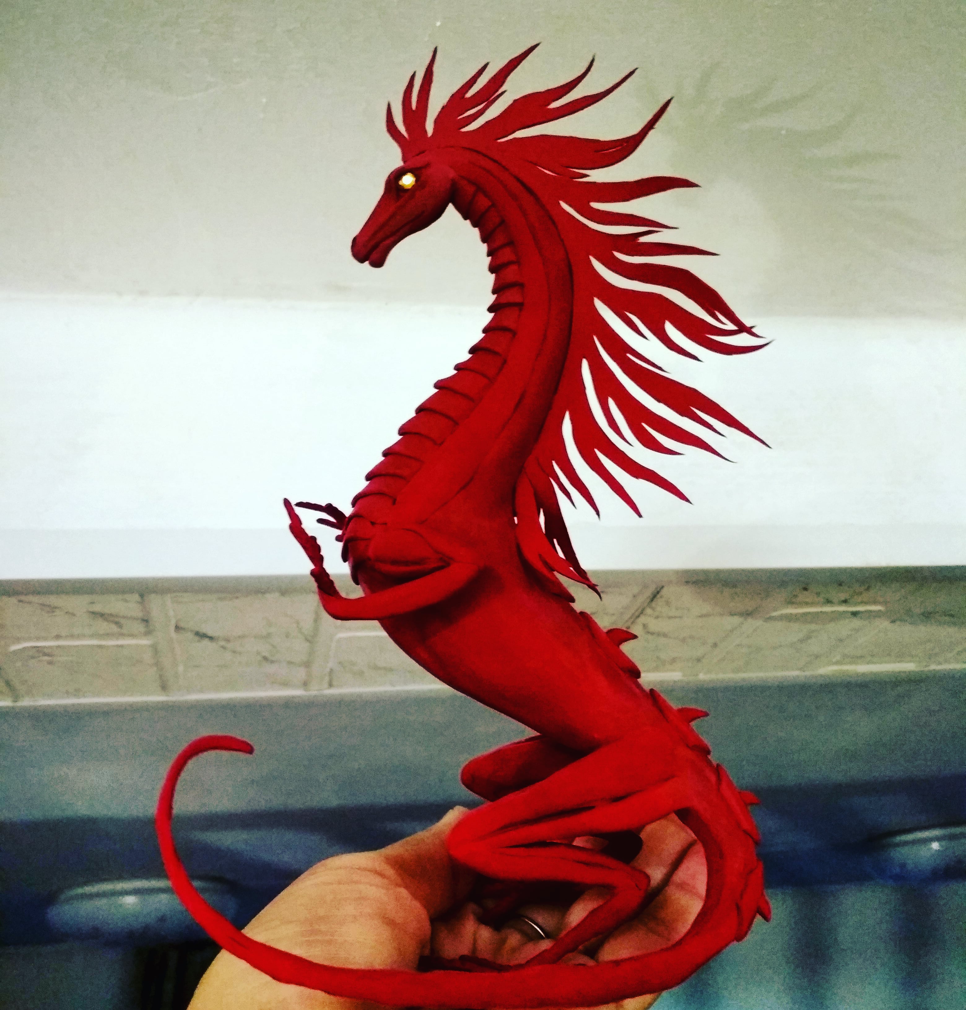 [Self] Dragon in making process | Scrolller