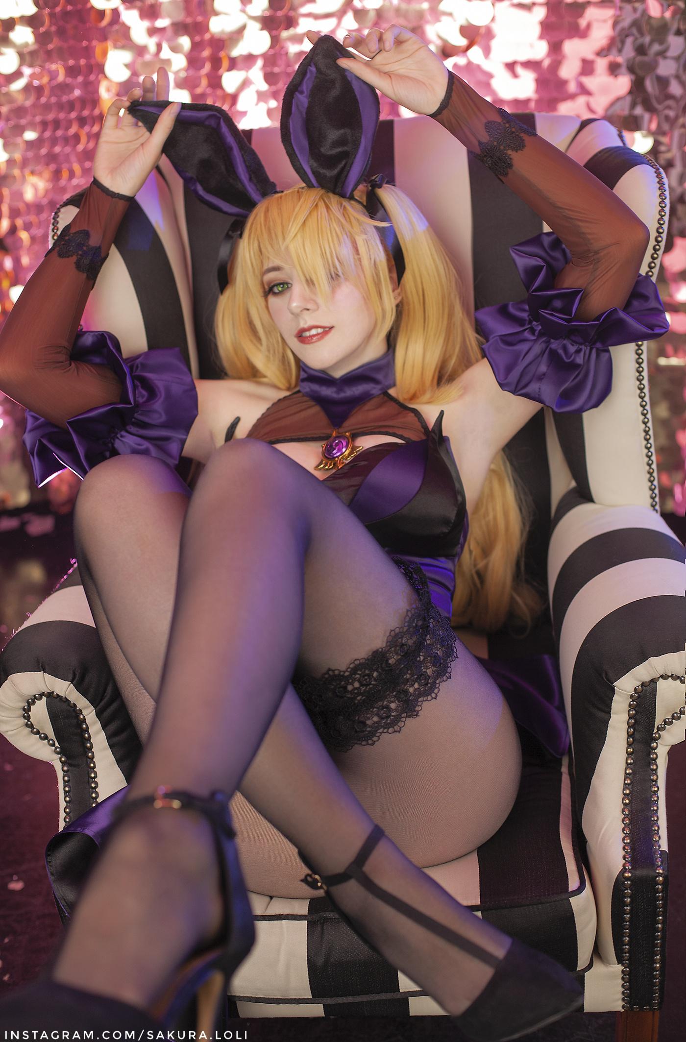 [self] Fischl bunny cosplay by Sakura Loli | Scrolller