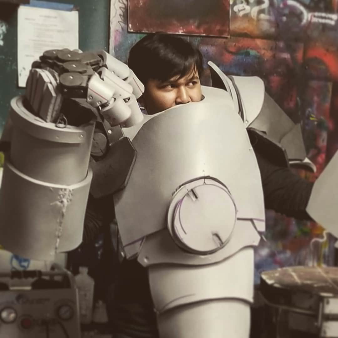 [Self] Reinhardt Cosplay Progress (WIP) | Scrolller