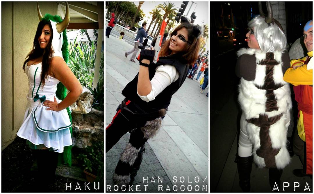 [Self] Rule 63: Genderbend & Animal Bend (Haku, Han Solo/Rocket Raccon, Appa) | Scrolller